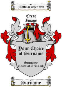 Surname Coat of Arms & Shield (Family Crest) Image Downloads
