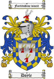Doyle (Ireland) Coat of Arms (Family Crest) Image Download