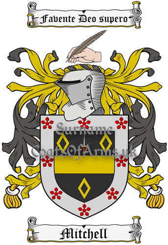 Mitchell (Scotland) Coat of Arms (Family Crest) Instant Image Download