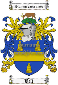 Bell (Scotland) Coat of Arms (Family Crest) Image Download