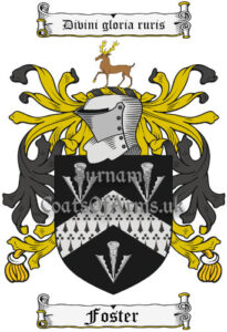 Foster (Irish) Coat of Arms (Family Crest) Image Download