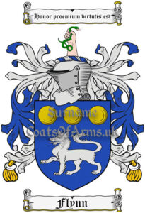 Flynn (Ireland) Coat of Arms (Family Crest) Image Download