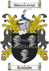 Kennedy (Ireland) Coat of Arms (Family Crest) Image Download