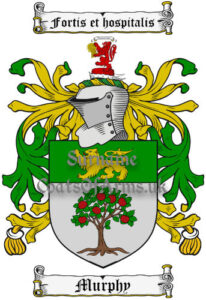 Murphy (Wexford, Ireland) Coat of Arms (Family Crest) Download