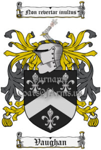 Vaughan (Welsh) Coat of Arms (Family Crest) Image Download